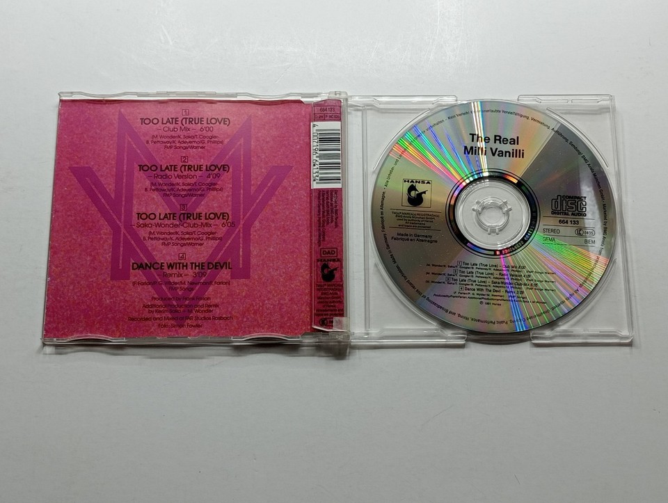 cd Hansa THE REAL MILLI VANILLI | eBay