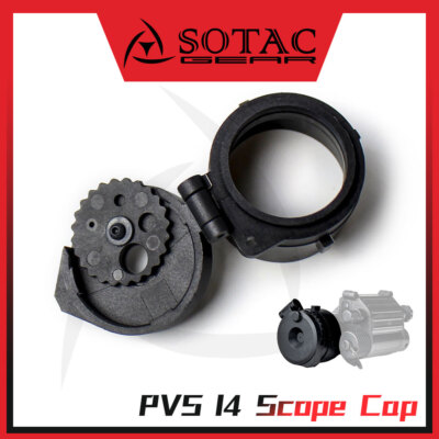 Adjustable Scope Cap For PVS14/31/18 Night Vision NVG Protection ...