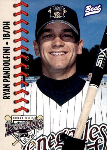 1997 Hudson Valley Renegades Best #3 Ryan Pandolfini Staten Island New ...