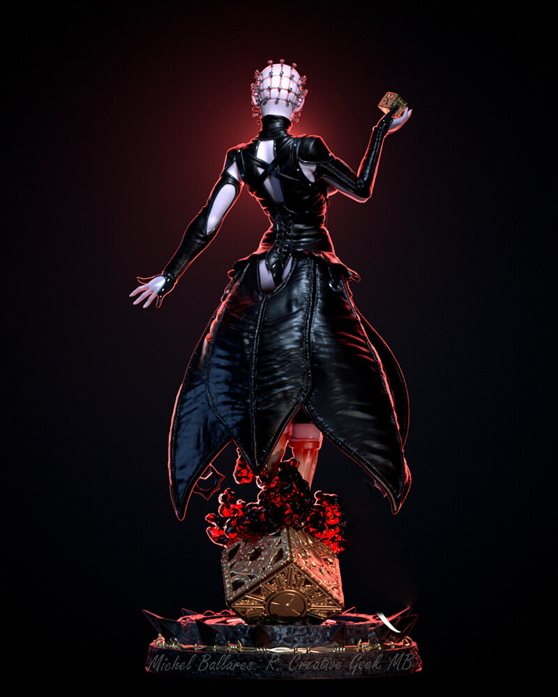 Pinhead Lady 3D Printing Figure GK Model Kit Unpainted Unassembled ...