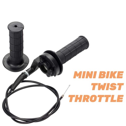 MINI BIKE TWIST THROTTLE CLAMP GRIPS 7/8 FITS COLEMAN CT100U CT200U ...