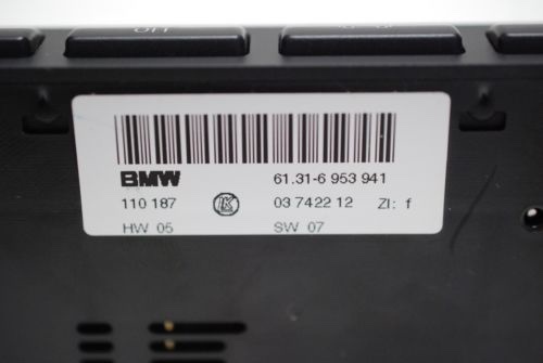 BMW E53 X5 Center Console Control Switch Unit Panel PDC Heated Seats ...