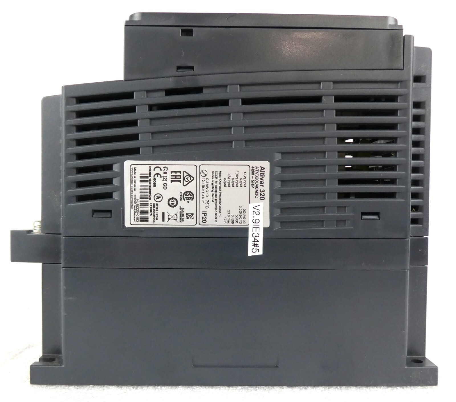 Schneider Electric ATV320U40M3C Variable Speed Drive Altivar 320 | eBay