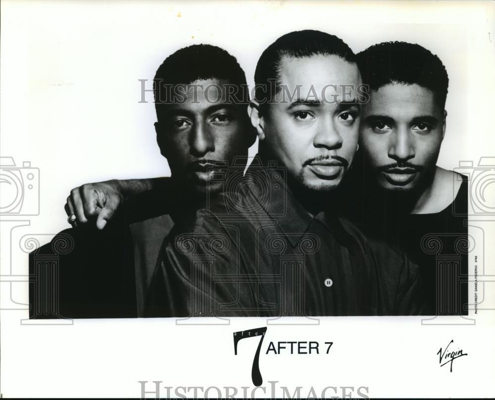 1992 Press Photo Melvin Edmonds, Kevon Edmonds & Keith Mitchell of ...