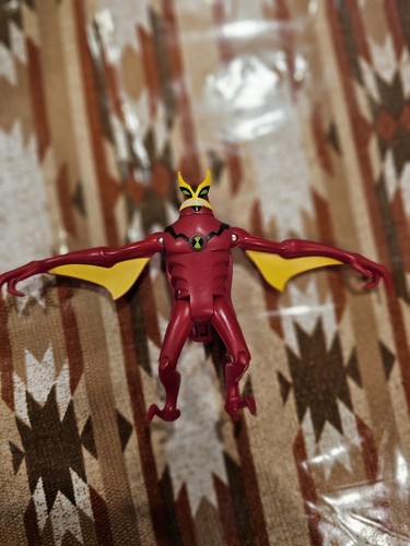 EUC Ben 10 Jet Ray 4" Action Figure Alien Force Cartoon Network | eBay