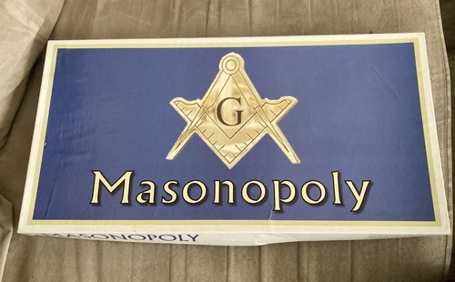 Masonopoly Board Game -VERY RARE- Made By Pride Distributors Inc ...