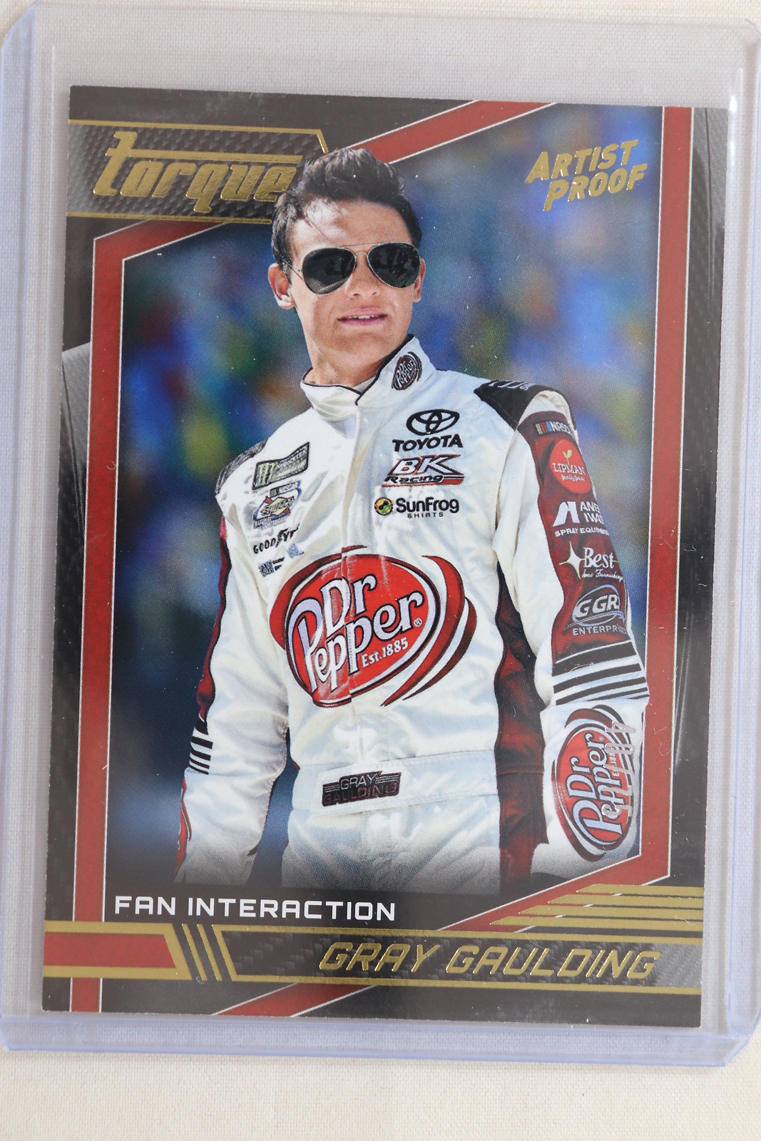 Gray Gaulding - 2017 NASCAR Torque Racing Artist Proof Parallel #40/75 ...
