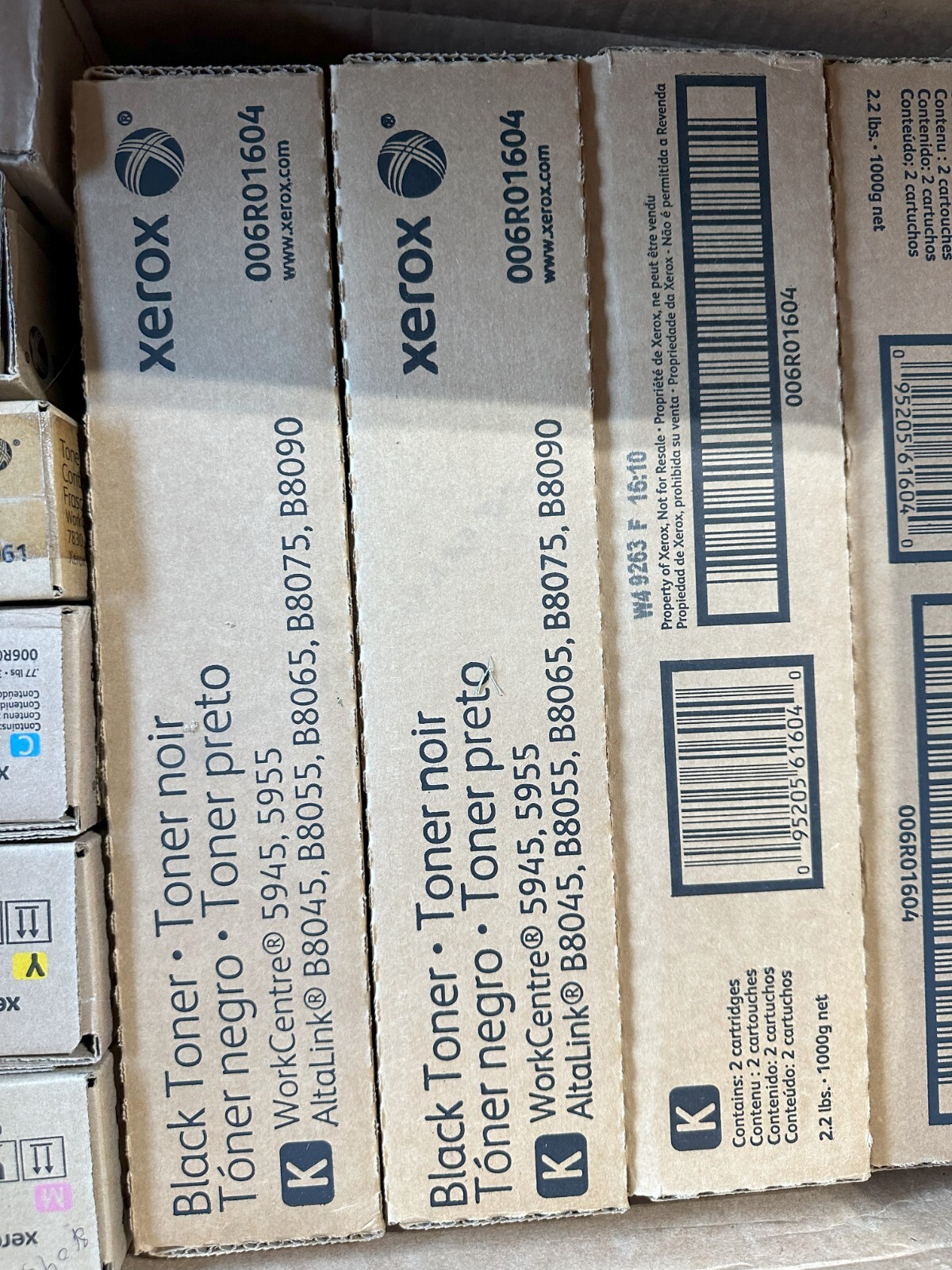 Xerox 006r01604 Black Toner WorkCentre 7120, 7125, 7220, 7225 | eBay