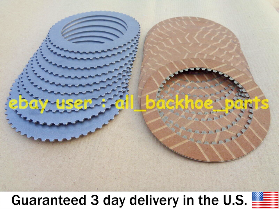 JCB BACKHOE - TRANSMISSION FRICTION & COUNTER PLATES 12+10 (445/03205 ...
