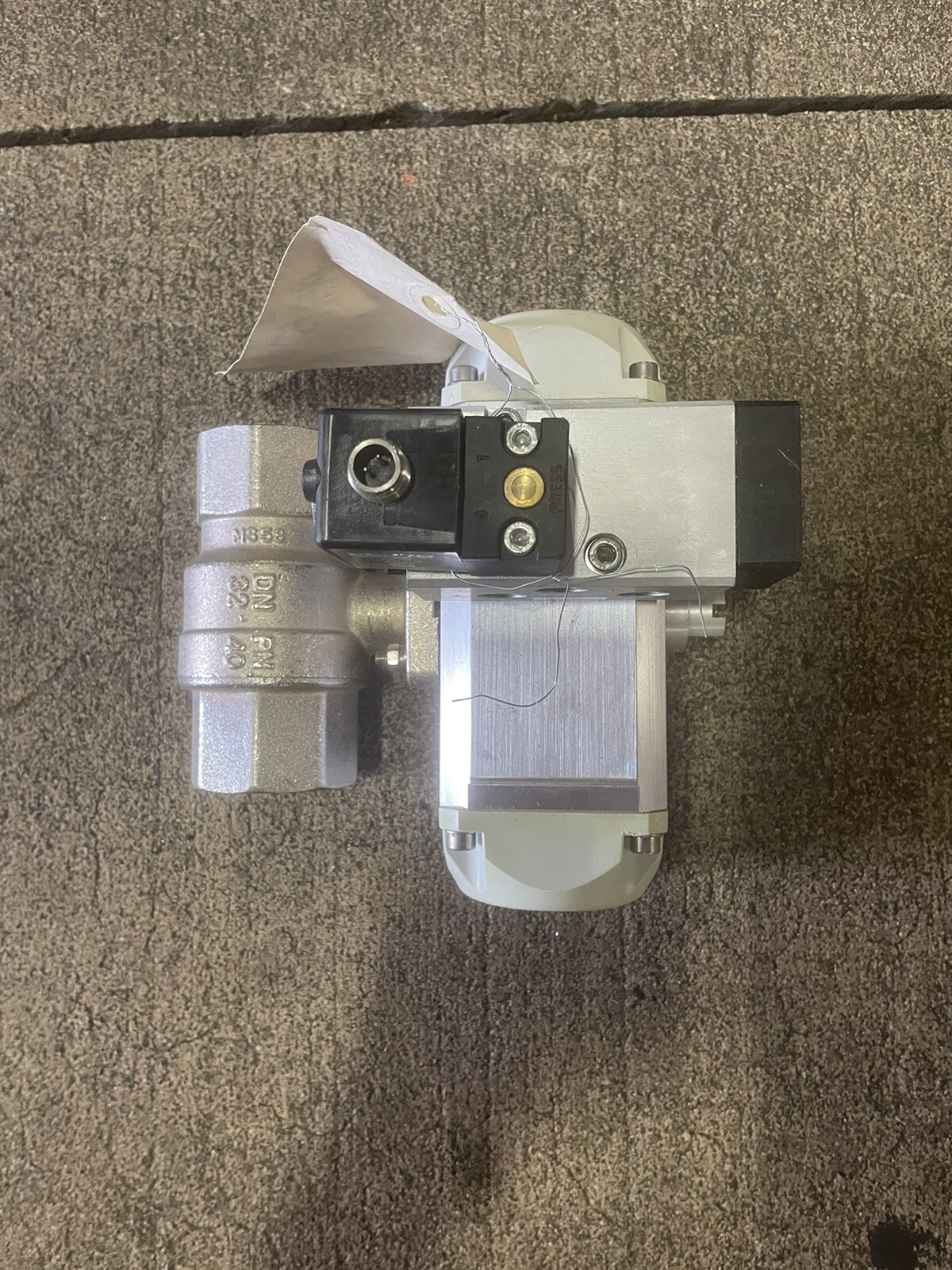 New Festo/ Cross Huller BALL VALVE PROJEKT-NR.200572-02, A.1095.5700 | eBay