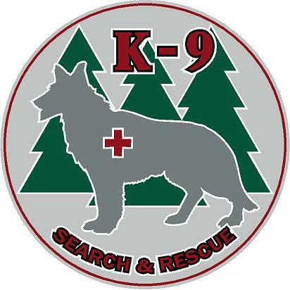 K-9 Search & Rescue Reflective or Matte Decal Sticker SAR EMS ERT ...