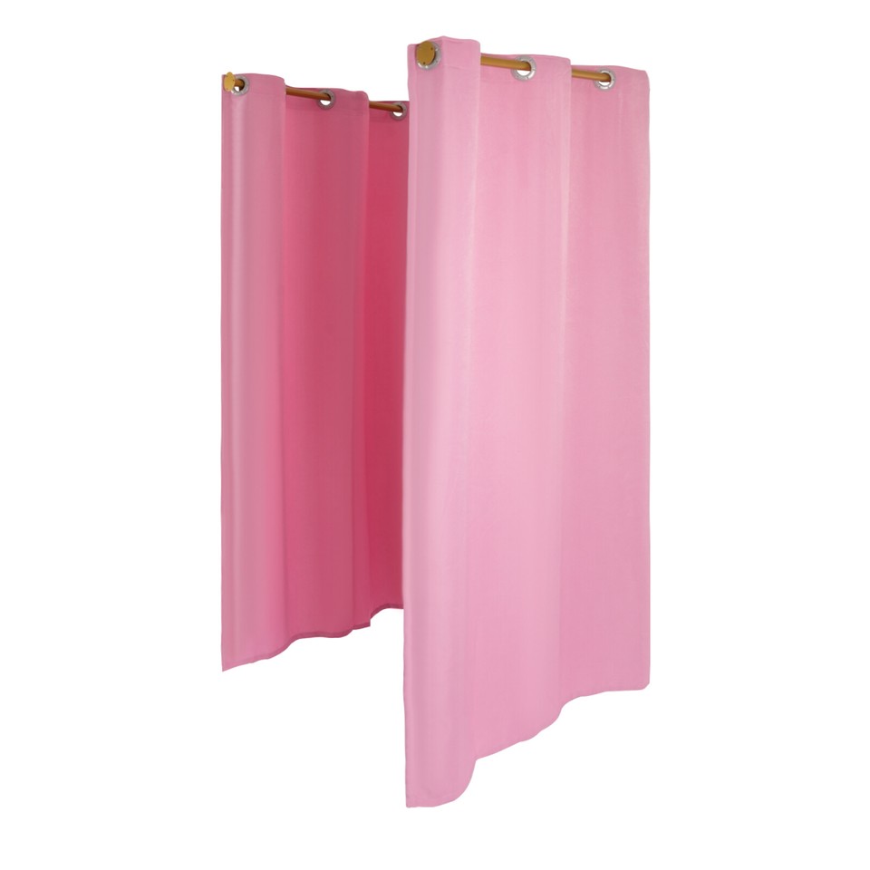 Double Fitting Room Dressing Room Light Pink Clothing Store Corner ...