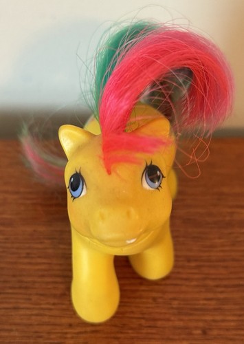 Vintage 1987 My Little Pony G1 Baby Tic Tac Toe Cute Bright Colors Baby ...