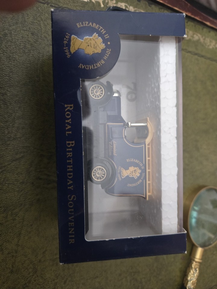 "H.M QUEEN ELIZABETH II ROYAL BIRTHDAY SOUVENIR" Diecast Model by Lledo ...