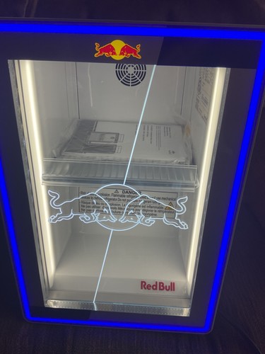 Red bull mini fridge used in great shape free shipping | eBay