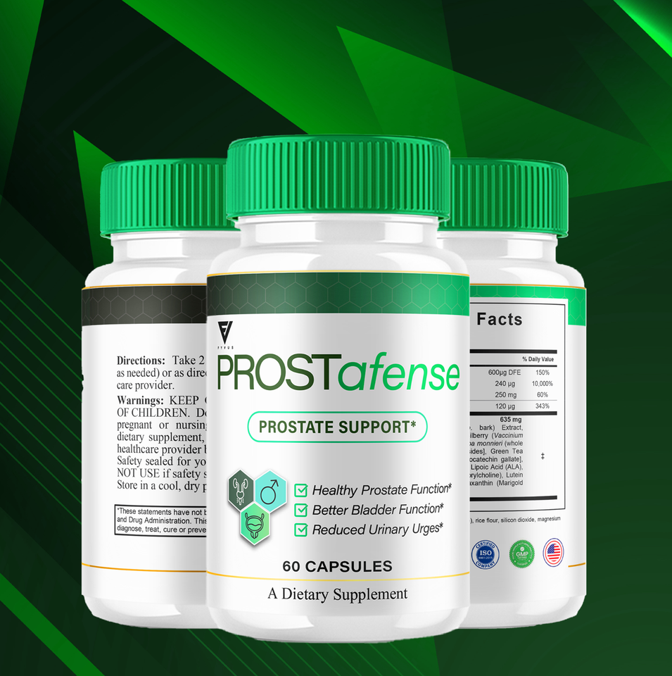 (5 Pack) Prostafense Pills Prosta Fense Prostate Support Formula (300 ...