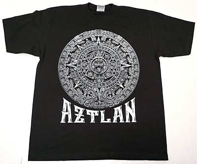 AZTLAN T-shirt Mexico Aztec Urban Streetwear Men's Tee New | eBay