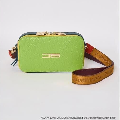Samantha Vega × JoJo's Bizarre Adventure Stone Ocean Shoulder Bag Yellow-Green | eBay