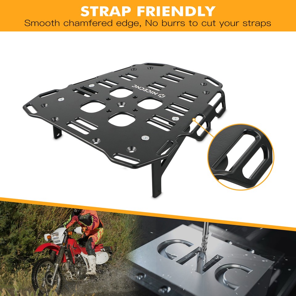 NICECNC Rear Luggage Rack Bag Mount Bracket For Honda XR650L 1993-2025 ...