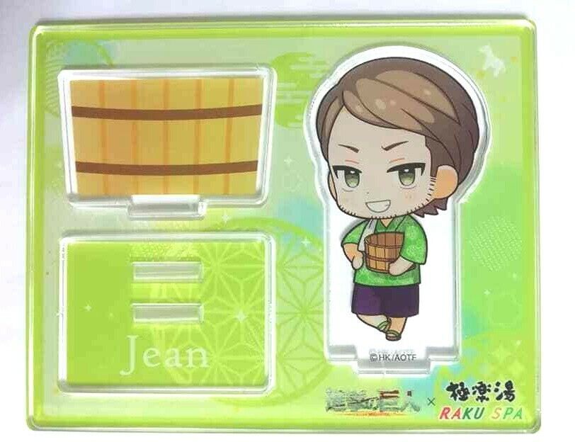 Attack On Titan Raku Spa Mini Acrylic Stand Figure Jean Kirstein ...