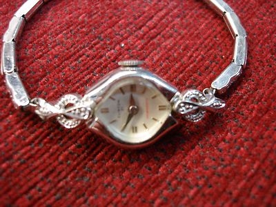 VINTAGE CLINTON WATCH CO. LADIES WRISTWATCH WITH 21 JEWEL MVMT. - CLEAN ...