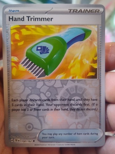 Pokemon HAND TRIMMER 150/162 Temporal Forces - Rev Holo- MINT | eBay