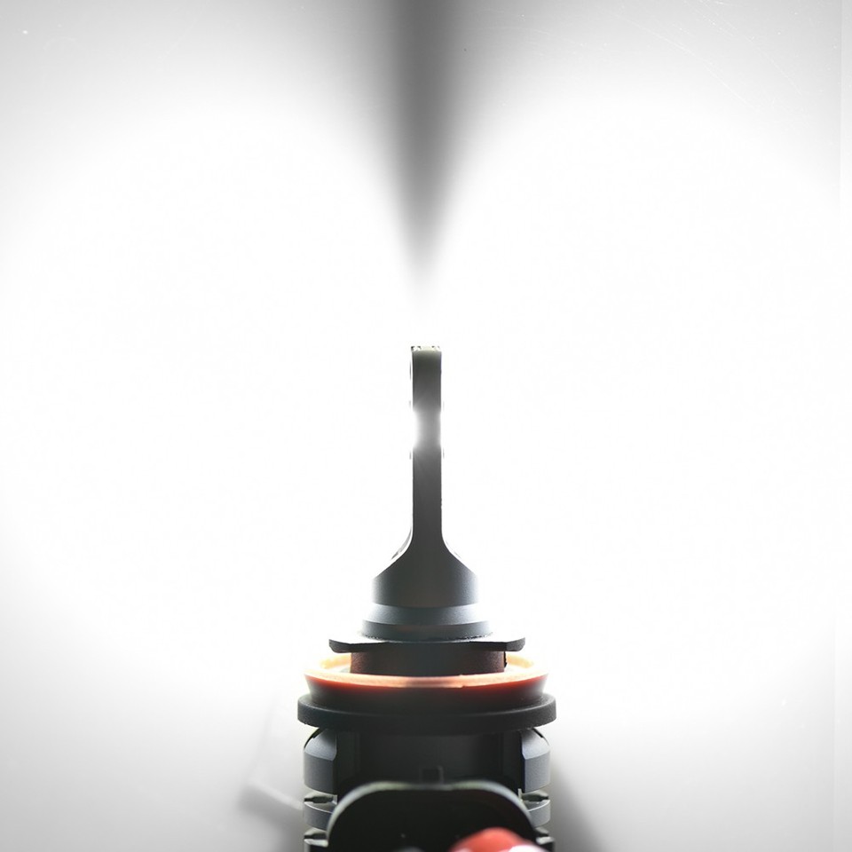 Daytime Running Lamp H11 H16JP H8 LED Fog Light White+Amber Bulb Car ...