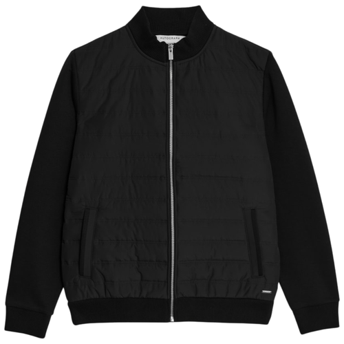 Mens M&S AUTOGRAPH Quilted Bomber Jacket Blue Black Brown Sizes M 3XL ...