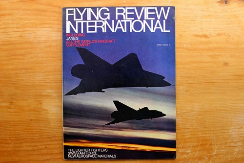 Vtg Flying Review International Magazine March 1969 Swiss Air Force | eBay