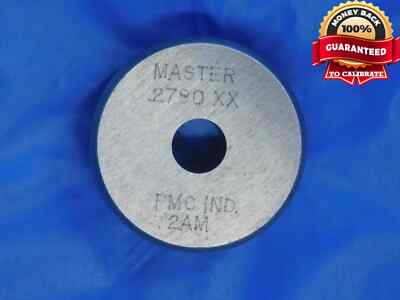 .2780 CLASS XX MASTER PLAIN BORE RING GAGE .2813 -.0033 UNDERSIZE 9/32 ...