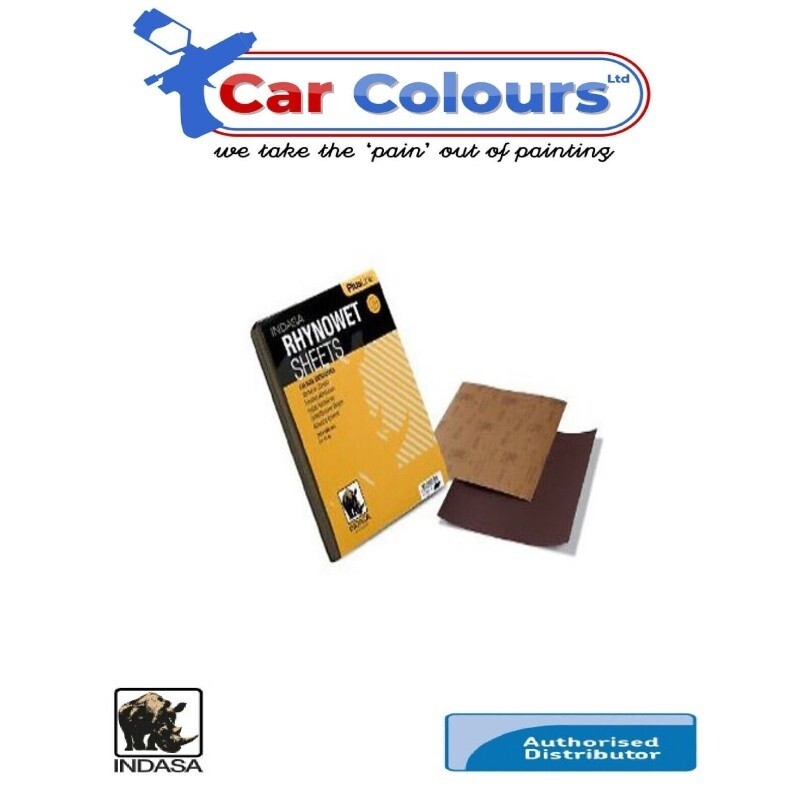 Indasa RHYNOWET Wet & Dry Sanding Paper P2000 Grit X 50 2000wd for sale ...