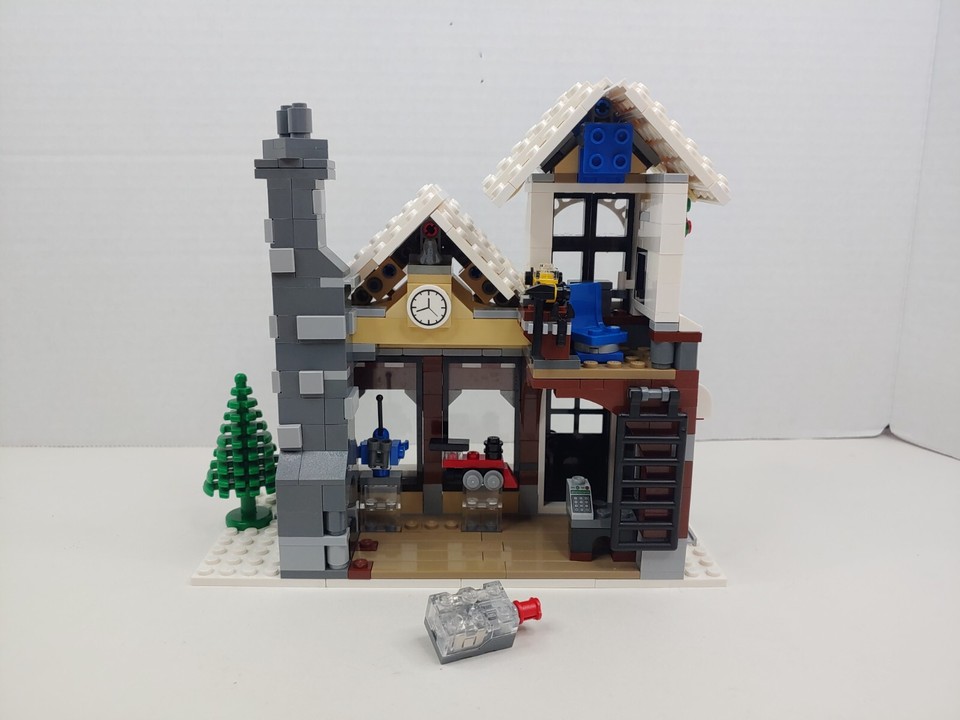LEGO Winter Toy Shop 10199 CREATOR EXPERT Winter Village Build Complete ...
