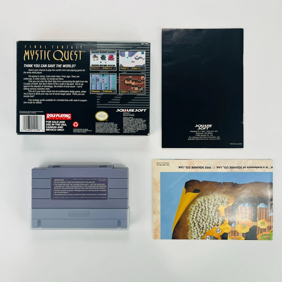 Mystic Quest Snes