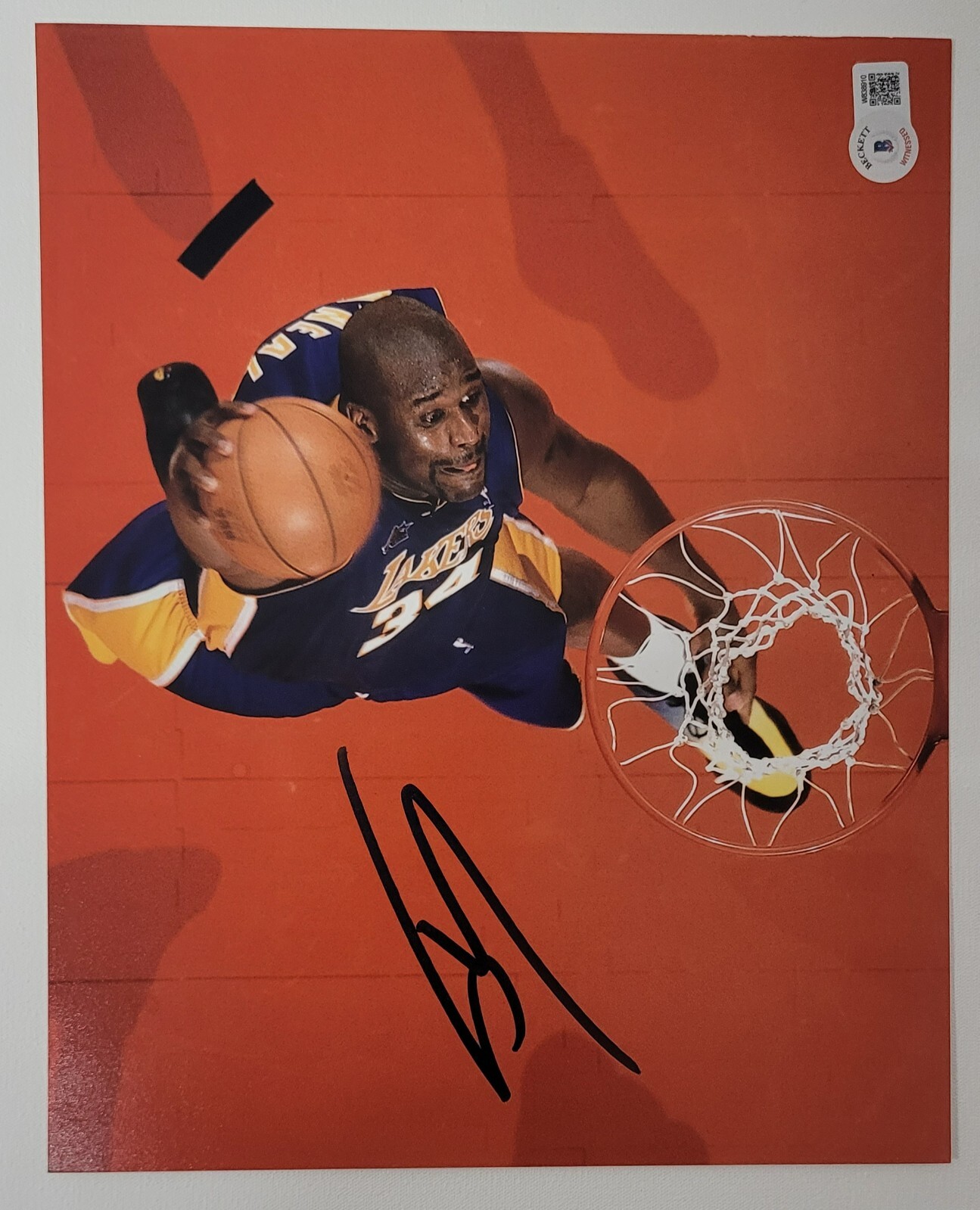 Shaquille O'neal Autographed Signed Auto Print Beckett Authenticated | eBay