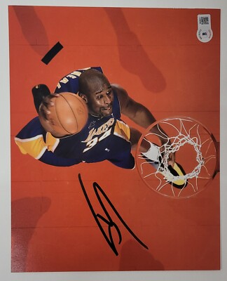 Shaquille O'neal Autographed Signed Auto Print Beckett Authenticated | eBay