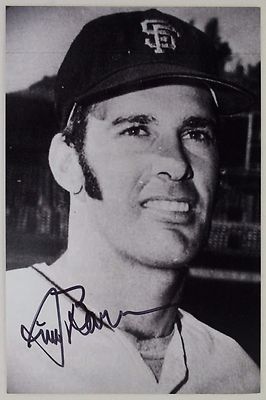 Jim Barr Autographed 1971-78, 82,83 San Francisco Giants USC Signed ...