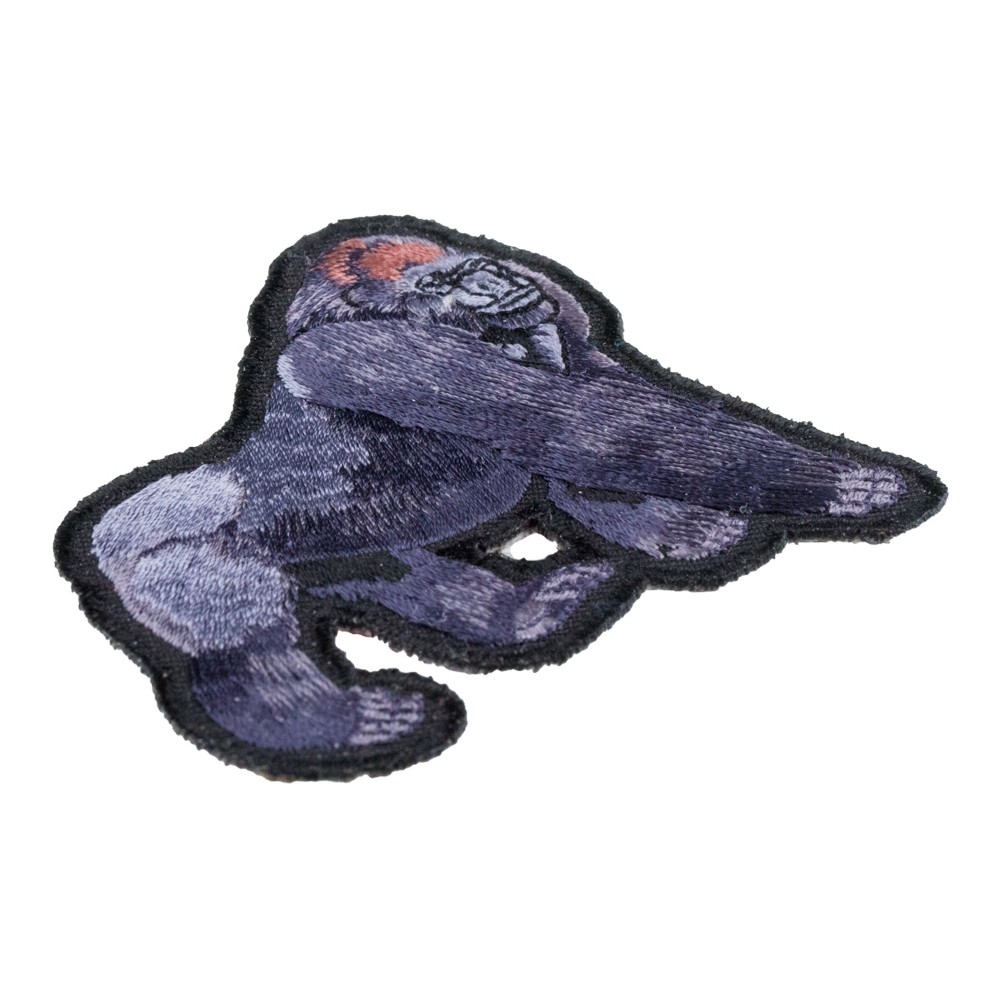 Walking Silverback Gorilla Patch, Wild Animal Patches | eBay