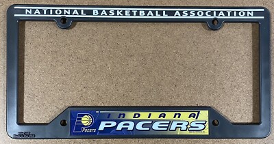 Indiana Pacers NBA Plastic License Plate Frame | eBay