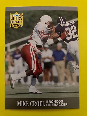 1991 FLEER ULTRA #282 MIKE CROEL ULTRA DRAFT PICK 091622 | eBay