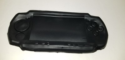 NEW Black Comfort Grip Silicone Protective Case Sleeve for PSP 2000 ...