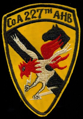 US Army Co. A 227th Assault Helicopter BN 1st Cavalry Division Vietnam ...