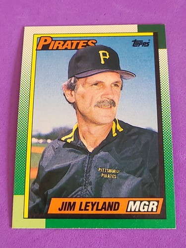 1990 Jim Leyland Topps Pittsburgh Pirates #699 MGR | eBay
