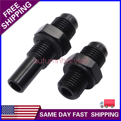 1Pair Fits For 4L80E Transmission Cooler Line Adapter Fittings 6AN ...