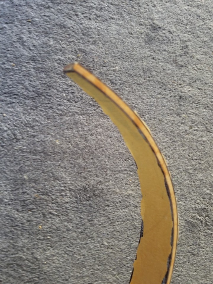 Wood Laminated Ash Hickory Maple Handmade Right Hand Recurve Bow 58 ...