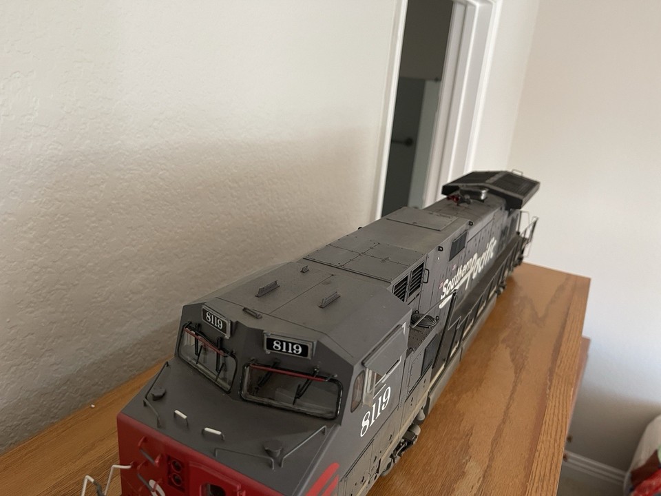 Aristocraft Southern Pacific Dash 9 G Scale Weathered DUMMY NO MOTORS w ...