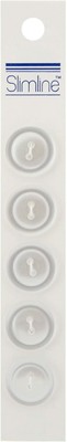 BERWICK OFFRAY Buttons Slimline, Pearl 2-Hole 3/4" 2-hole 5/Pkg | eBay