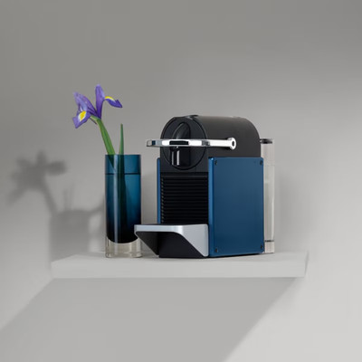 Nespresso Pixie Dark Blue Coffee machine - Dark Blue NIB New Never Used ...