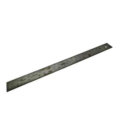 Vtg LUFKIN RULE CO. No.83H 12" Metal Ruler Straight Edge Tempered Steel ...