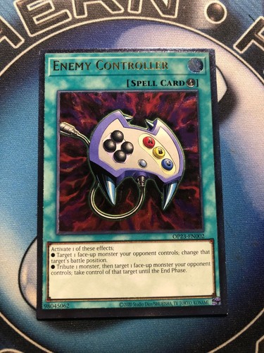 ENEMY CONTROLLER *** ULTIMATE RARE OTS PACK OP23-EN002 (NM) YUGIOH! | eBay