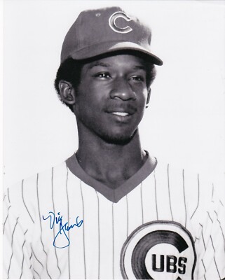 VIC HARRIS CHICAGO CUBS ACTION SIGNED 8x10 | eBay